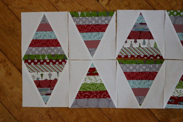 scrappy table runner tutorial - Simple Handmade. Everyday