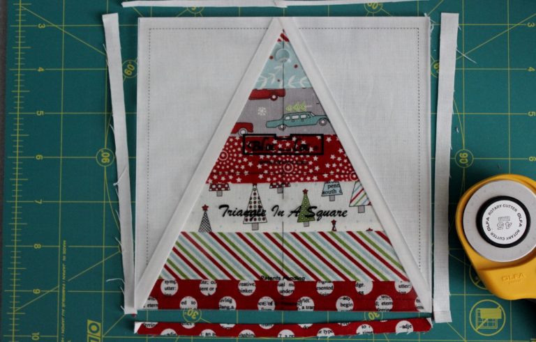 scrappy table runner tutorial - Simple Handmade. Everyday