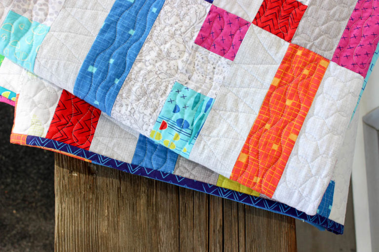 Piece and Quilt Hop Along Giveaway + Finished Quilt - Simple Handmade ...