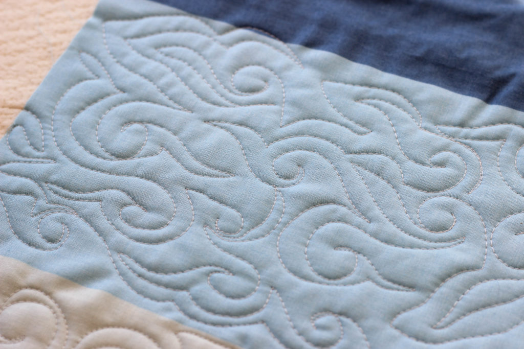 Free Motion Meandering :: Swirls - Simple Handmade. Everyday