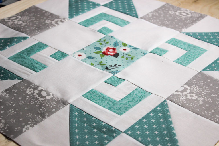 Moda Bakeshop Summer Quilt Along | Center Block - Simple Handmade. Everyday