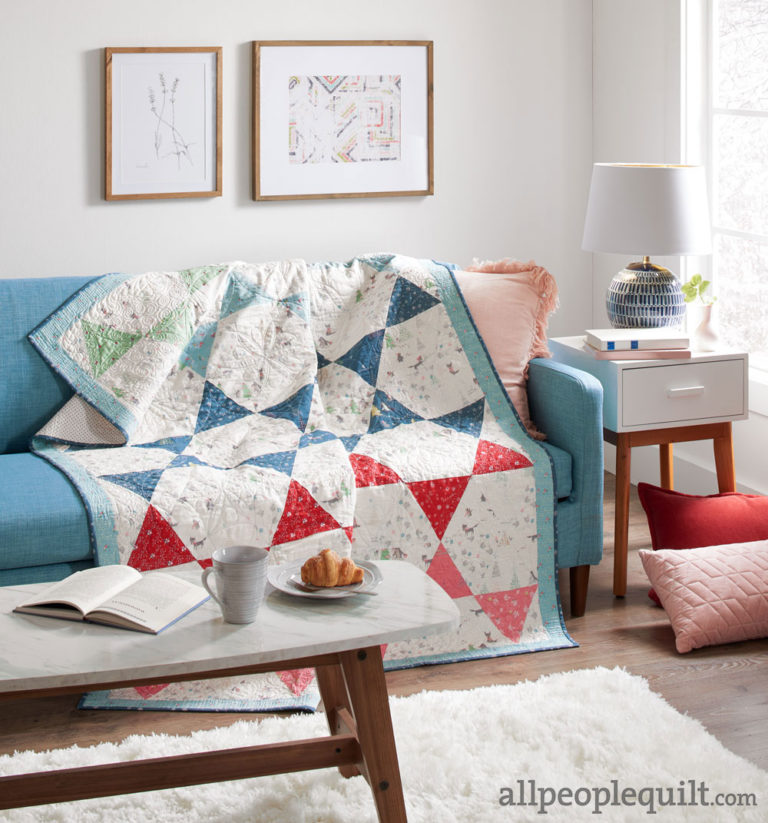 Snow Day Quilt Pattern - Simple Handmade. Everyday