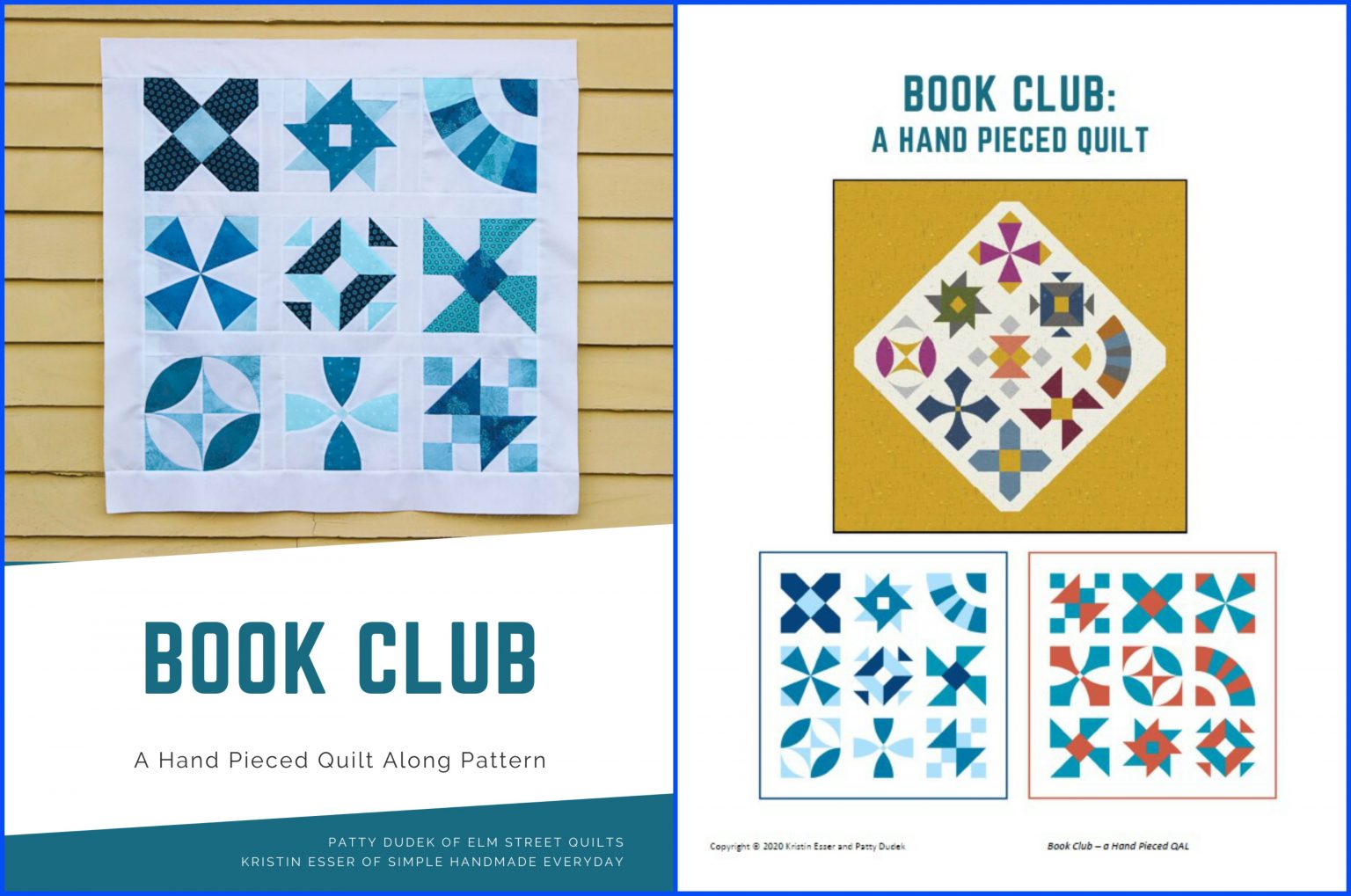 Book Club: A Hand Pieced Quilt Along Pattern - Simple Handmade. Everyday