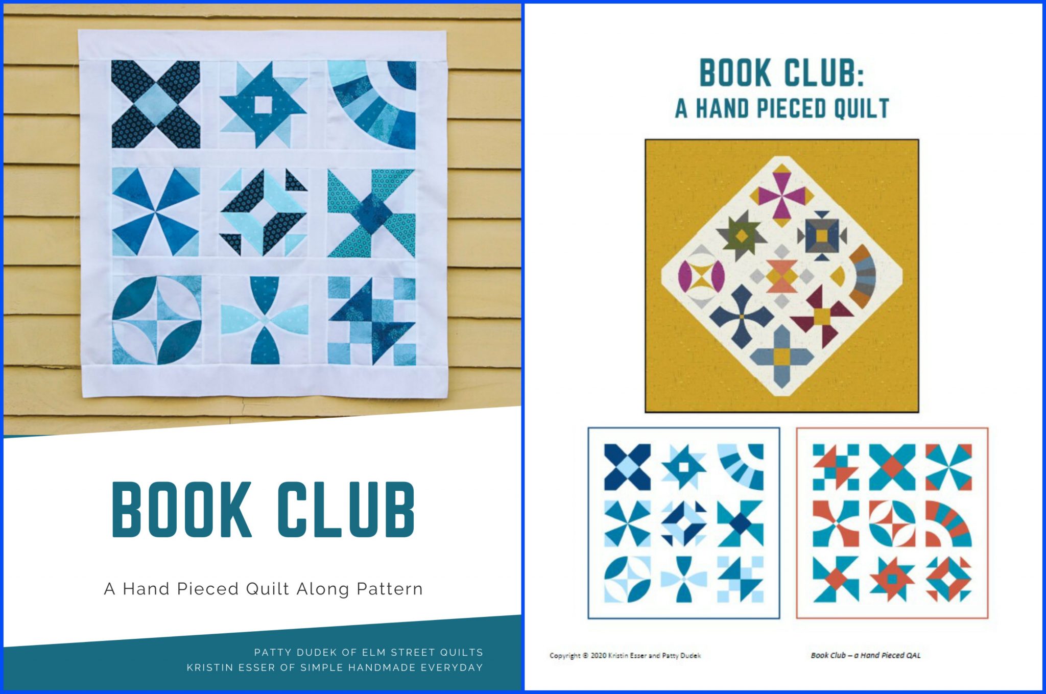 Book Club: A Hand Pieced Quilt Along Pattern - Simple Handmade. Everyday